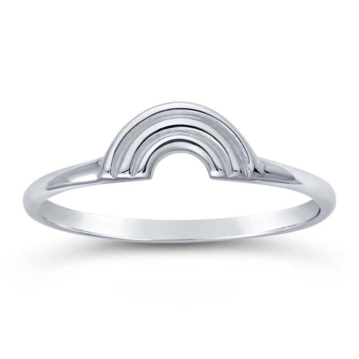Sterling Silver Rainbow Ring - RioGrande