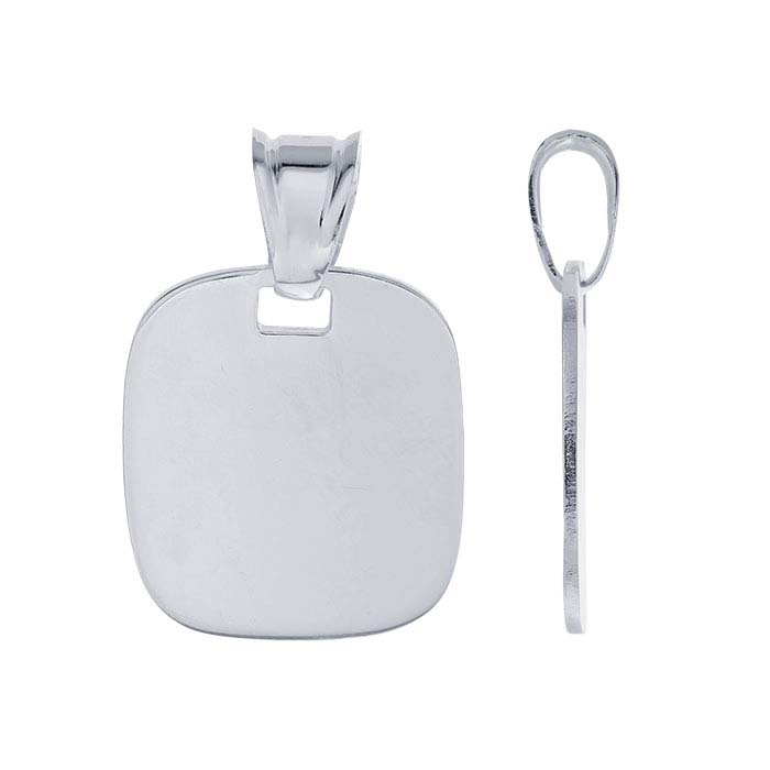 Sterling Silver Square Pendant - RioGrande