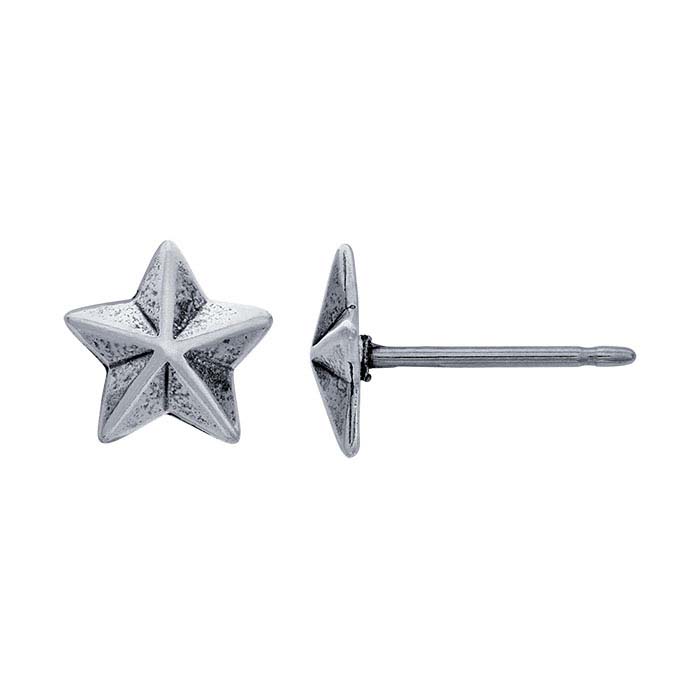Sterling Silver Star Post Earring - RioGrande