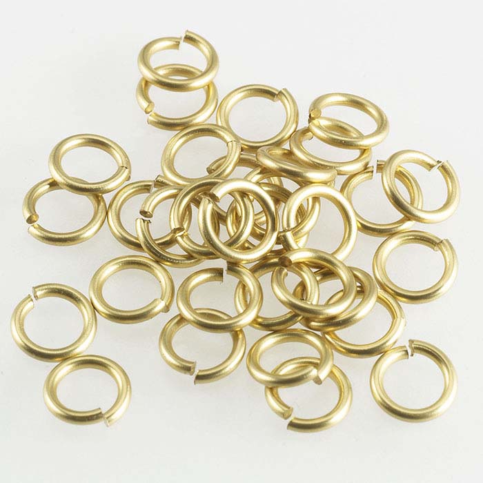 Brass 4.5mm ID Round Jump Ring - RioGrande