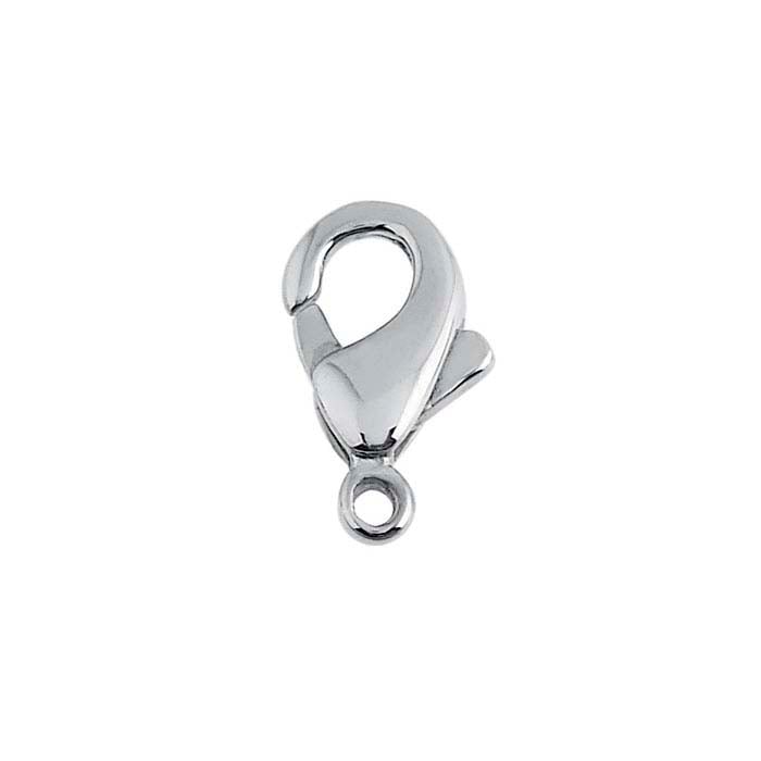 Stainless Steel Teardrop Lobster Clasp with Closed Ring - RioGrande