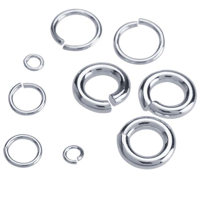 Sterling Silver 4mm Round Jump Ring - RioGrande
