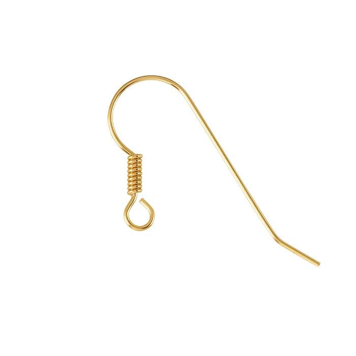 Ear Wire with Loop and Coil - RioGrande