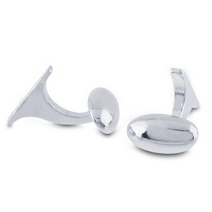 Sterling Silver One-Piece Cuff Link Back - RioGrande
