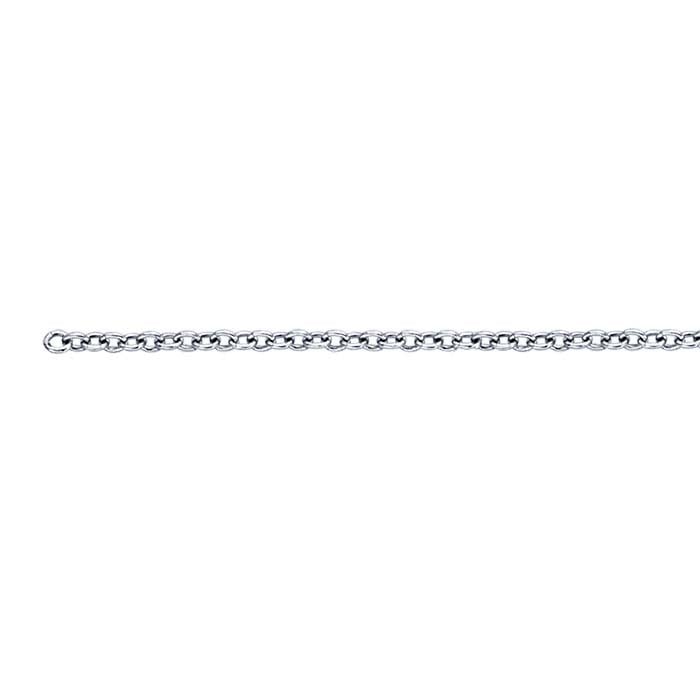 Platinum 1mm Cable Chain - RioGrande