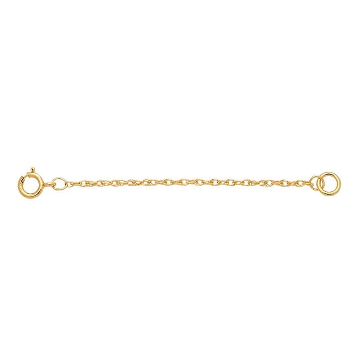 14K Yellow Gold Rope Chain Extender - RioGrande