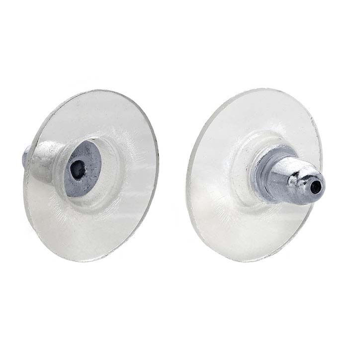 Sterling Silver 11.5mm Comfort Clutch Ear Nut - RioGrande