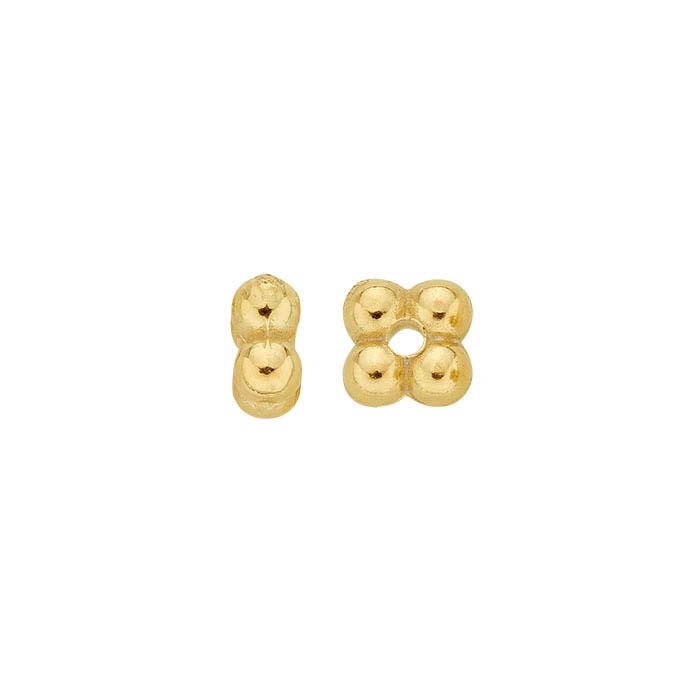 14K Yellow Gold Quad Bead - RioGrande