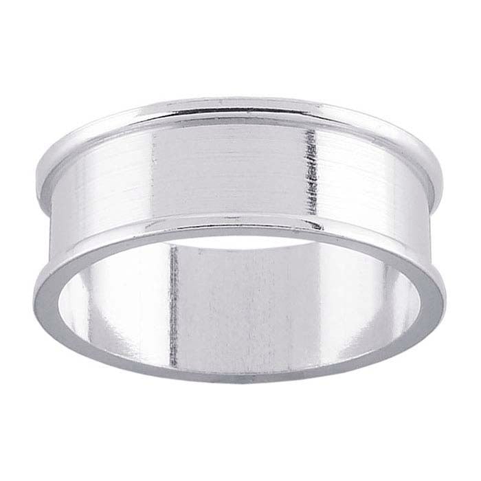Sterling Silver 6mm Channel Ring - RioGrande