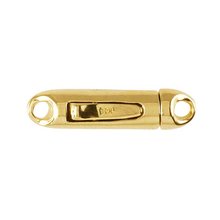 14K Yellow Gold Bayonet Clasp - RioGrande