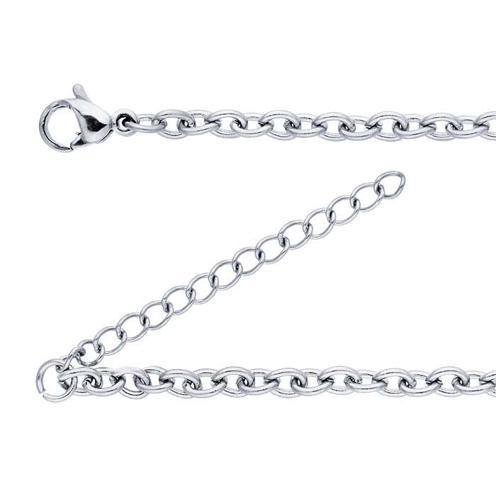 Stainless Steel 3mm Cable Chain - RioGrande