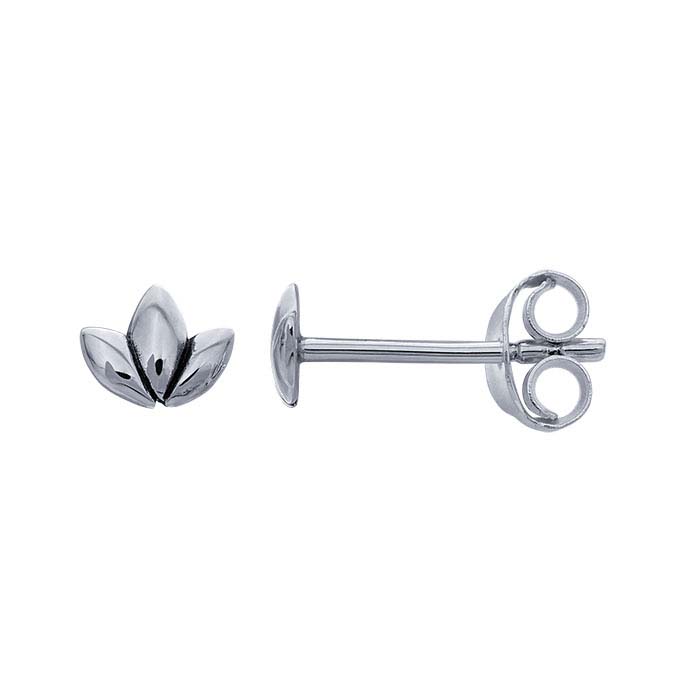 Sterling Silver Sprout Blossom Post Earrings - RioGrande