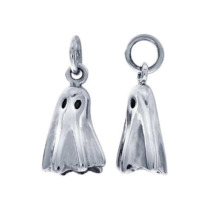 Sterling Silver Ghost Charm - RioGrande