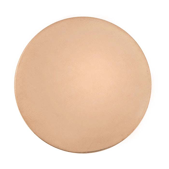 Copper 8mm Disc, 18-Ga. - RioGrande