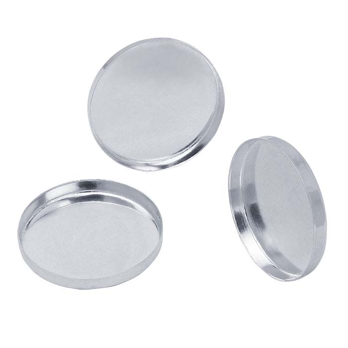 Sterling Silver 24mm Round Bezel Cup Setting - RioGrande