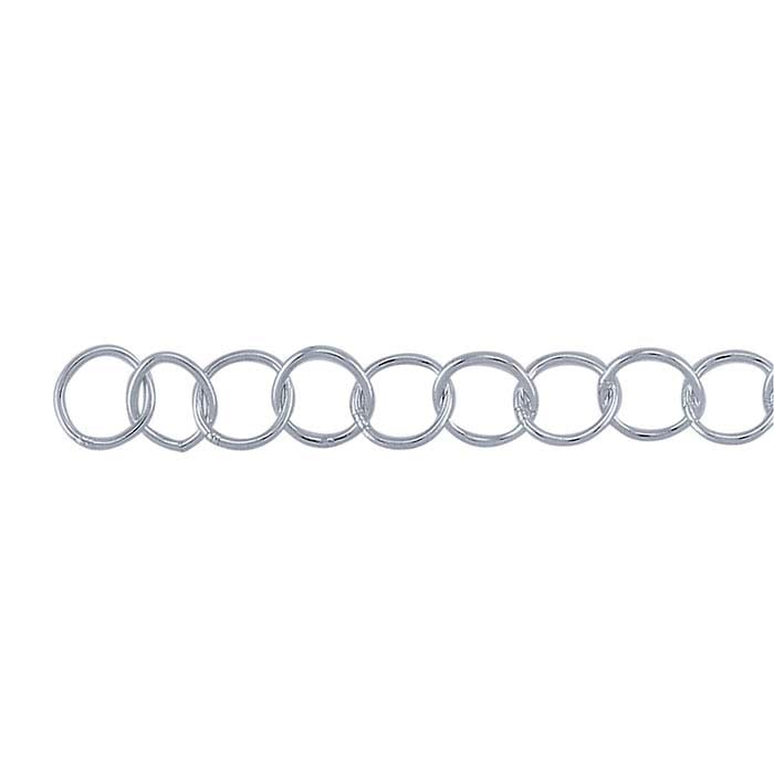 Sterling Silver Round Cable Chain - RioGrande