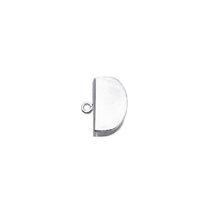 Sterling Silver Pinch End Cap - RioGrande