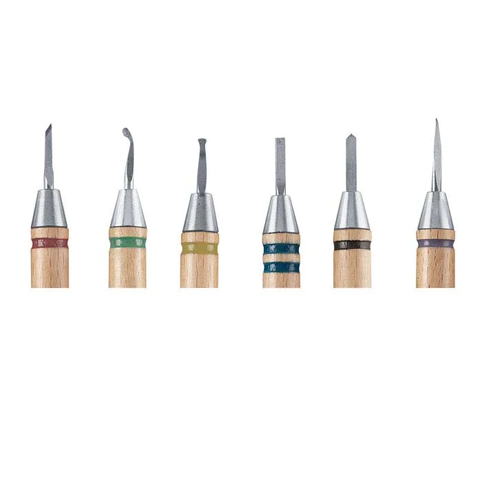 Wolf Wax Tool Set, Styles #7-#12, Fine - RioGrande