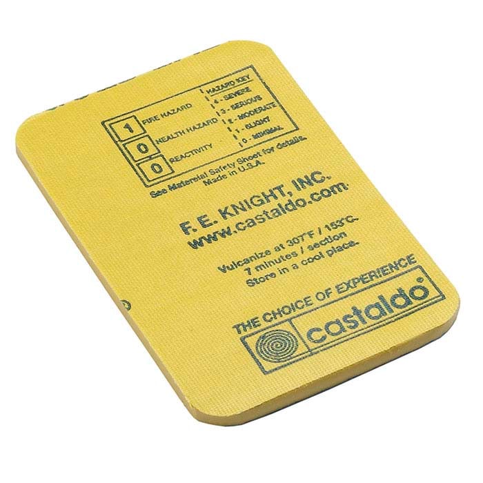 Castaldo® Gold Label 1/8" Natural Mold Rubber Redi-Cut Pre-Cut Forms, 5 ...