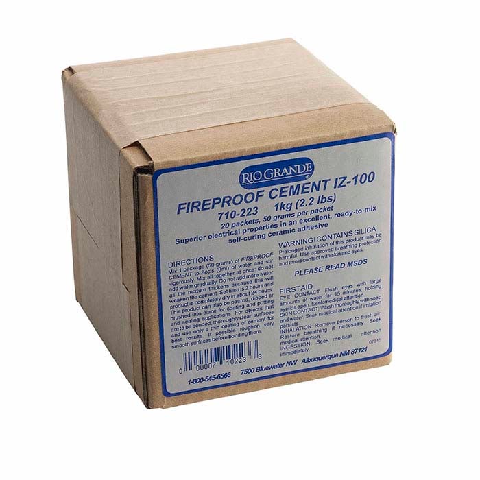 IZ-100 High-Temperature Cement for Ceramic Sealing Rods - RioGrande