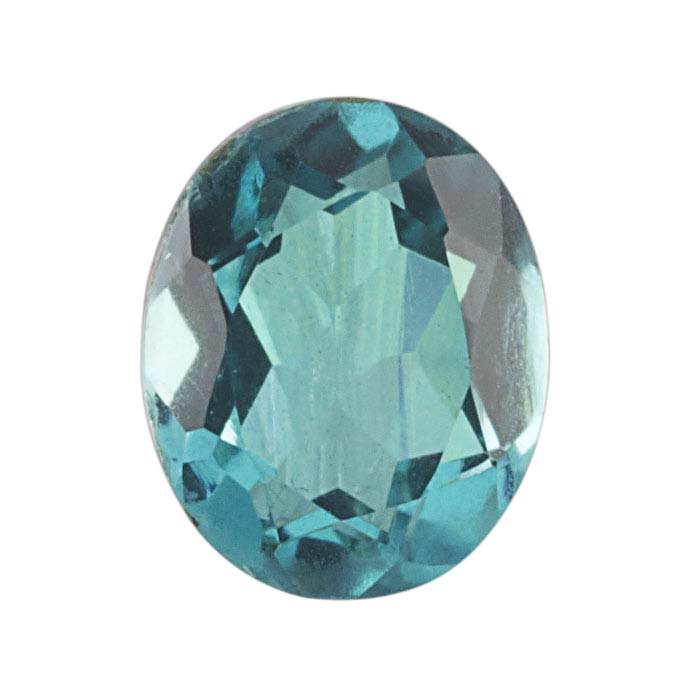 "Paraiba" Crystal Quartz Oval Triplet Faceted Gemstone - RioGrande