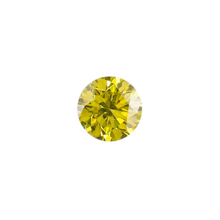 Treated Yellow Diamond .07-Ct. Round, SI - RioGrande