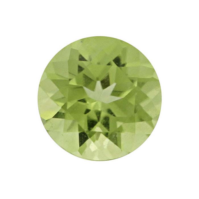 American Mined™ Arizona Peridot Round Faceted Gemstone - RioGrande