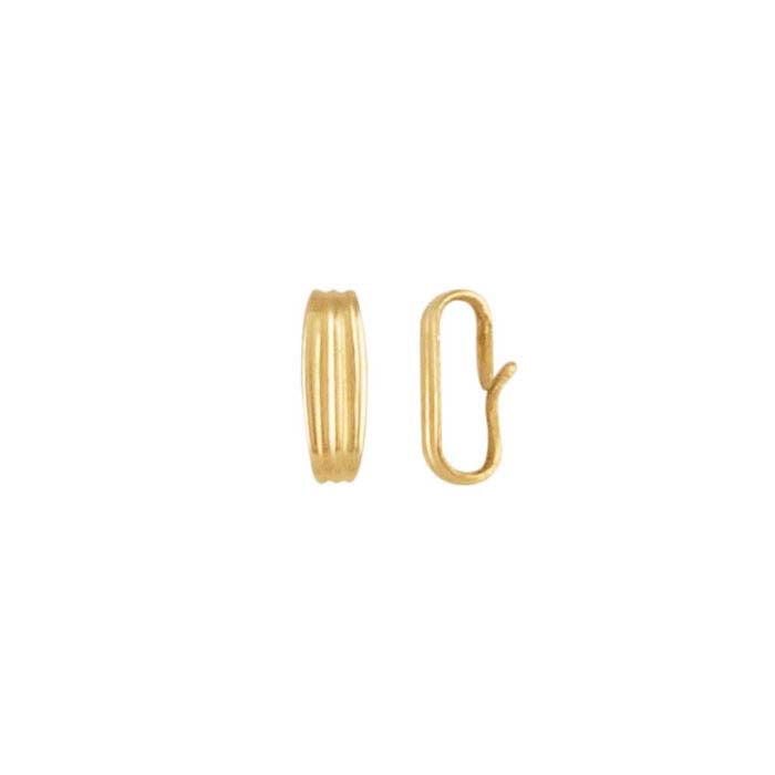 14K Yellow Gold Snap-On Bail - RioGrande