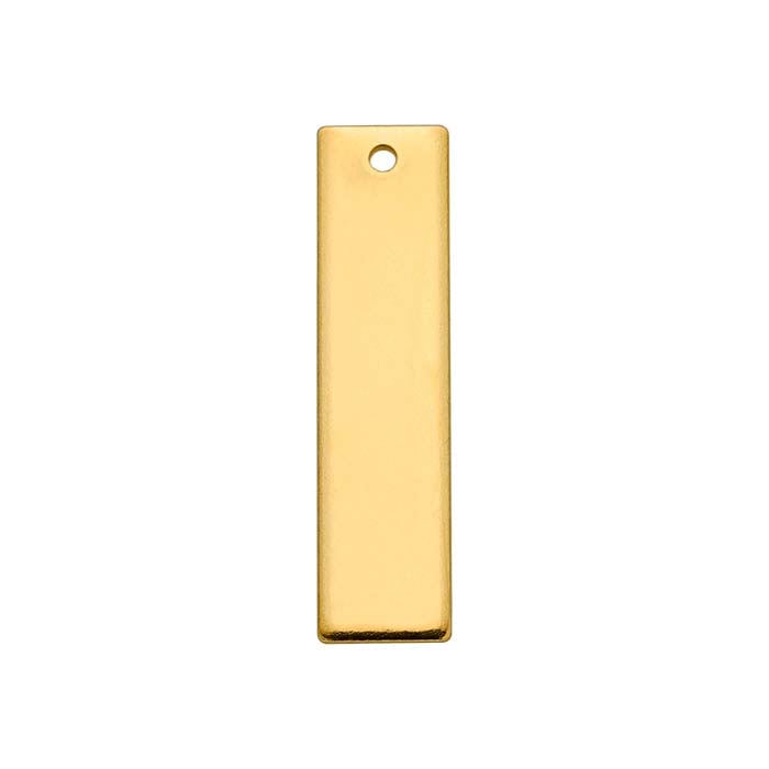 14K Yellow Gold Rectangle Component - RioGrande