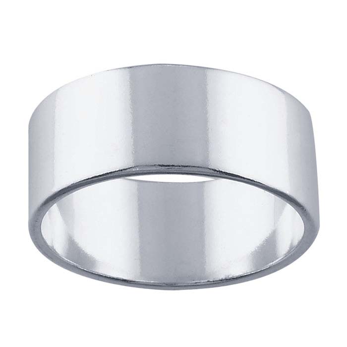 Silver 7.7mm RingCore™ Band - RioGrande