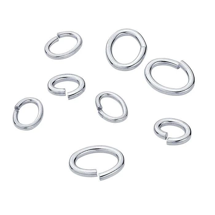 Argentium® Silver Oval Jump Ring - RioGrande