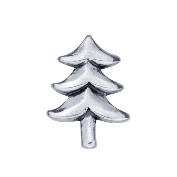 Sterling Silver Christmas Tree Component for Floating Glass Lockets ...