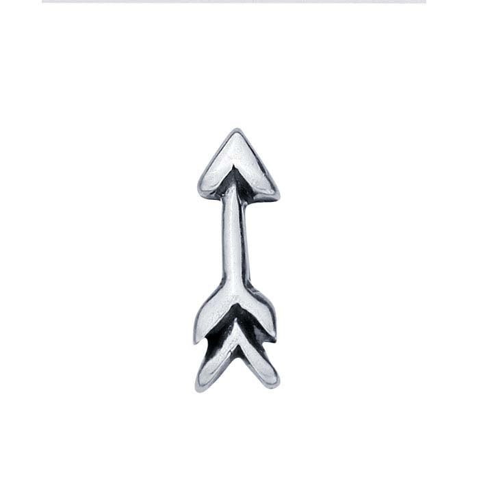 Sterling Silver Arrow Component for Floating Glass Lockets - RioGrande